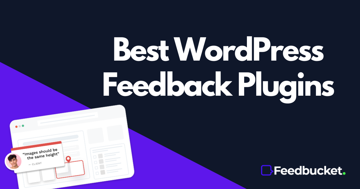 3+3 Best WordPress Feedback Plugins