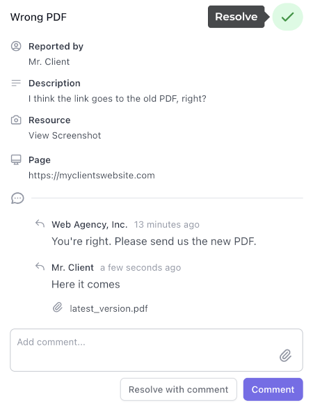 Feedbucket - Website Feedback Tool